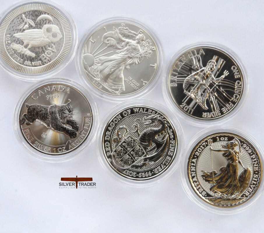 Second Grade Silver Bullion Coins