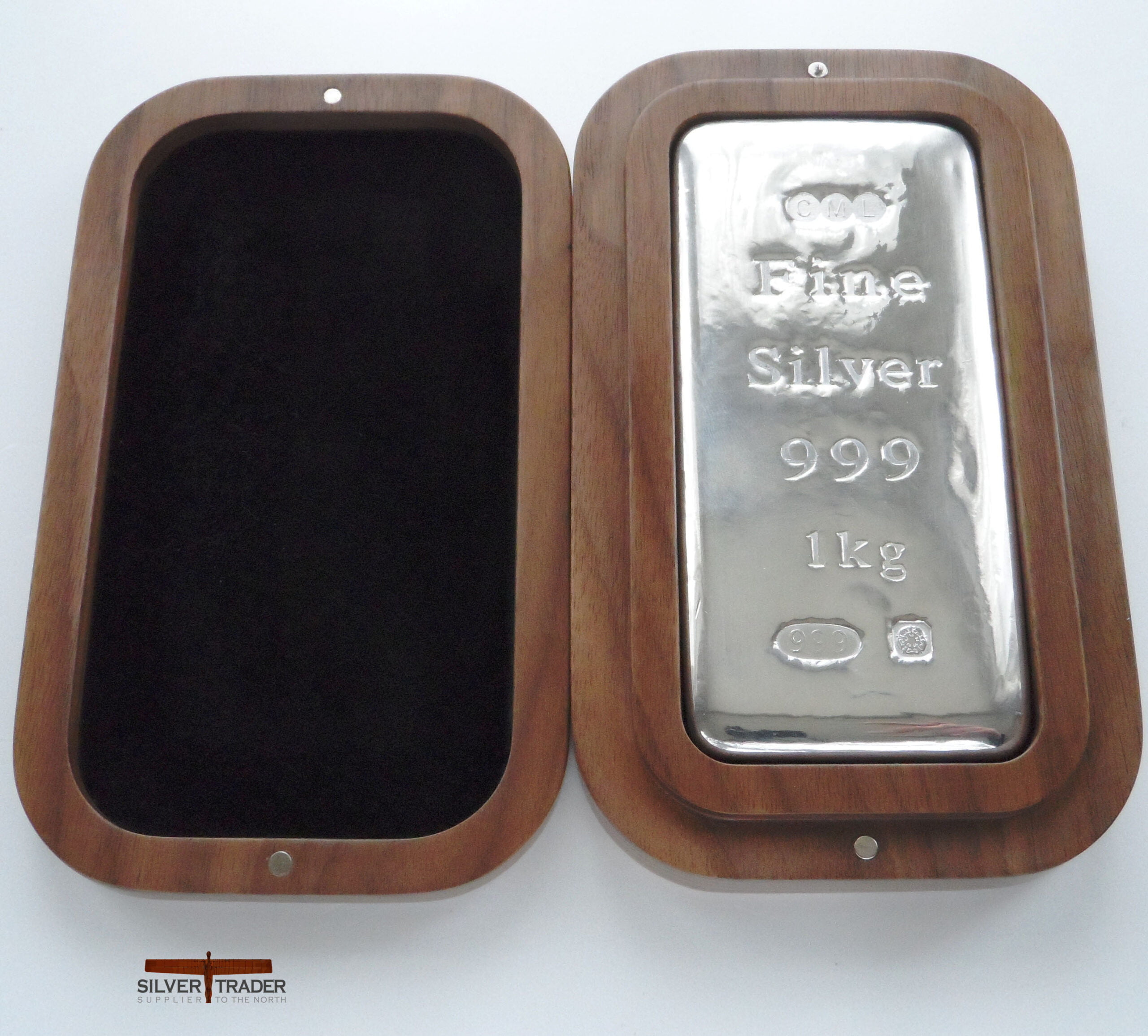 1 kilogram silver bullion bar Limited Edition Case