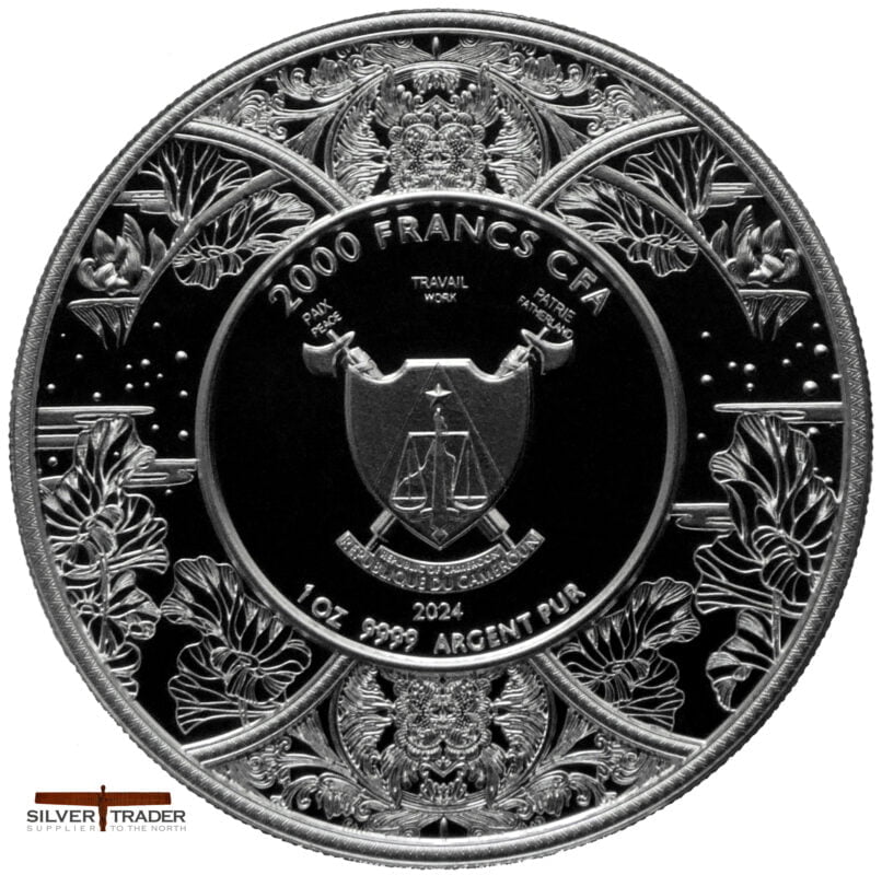 2024 Durga Hindu Goddess 1oz High Relief Silver Bullion Coin
