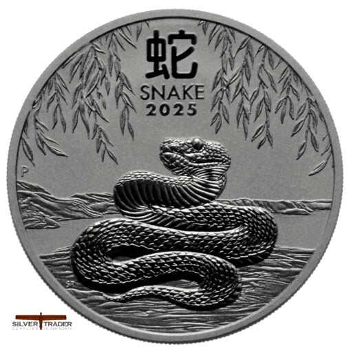 2025 Australian Year of the Snake 1oz Silver Bullion Coin