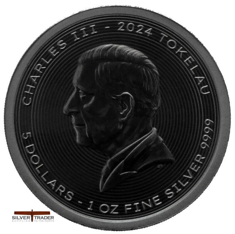 2025 Winston Churchill Icon Tokelau 1oz Silver Prooflike Coin
