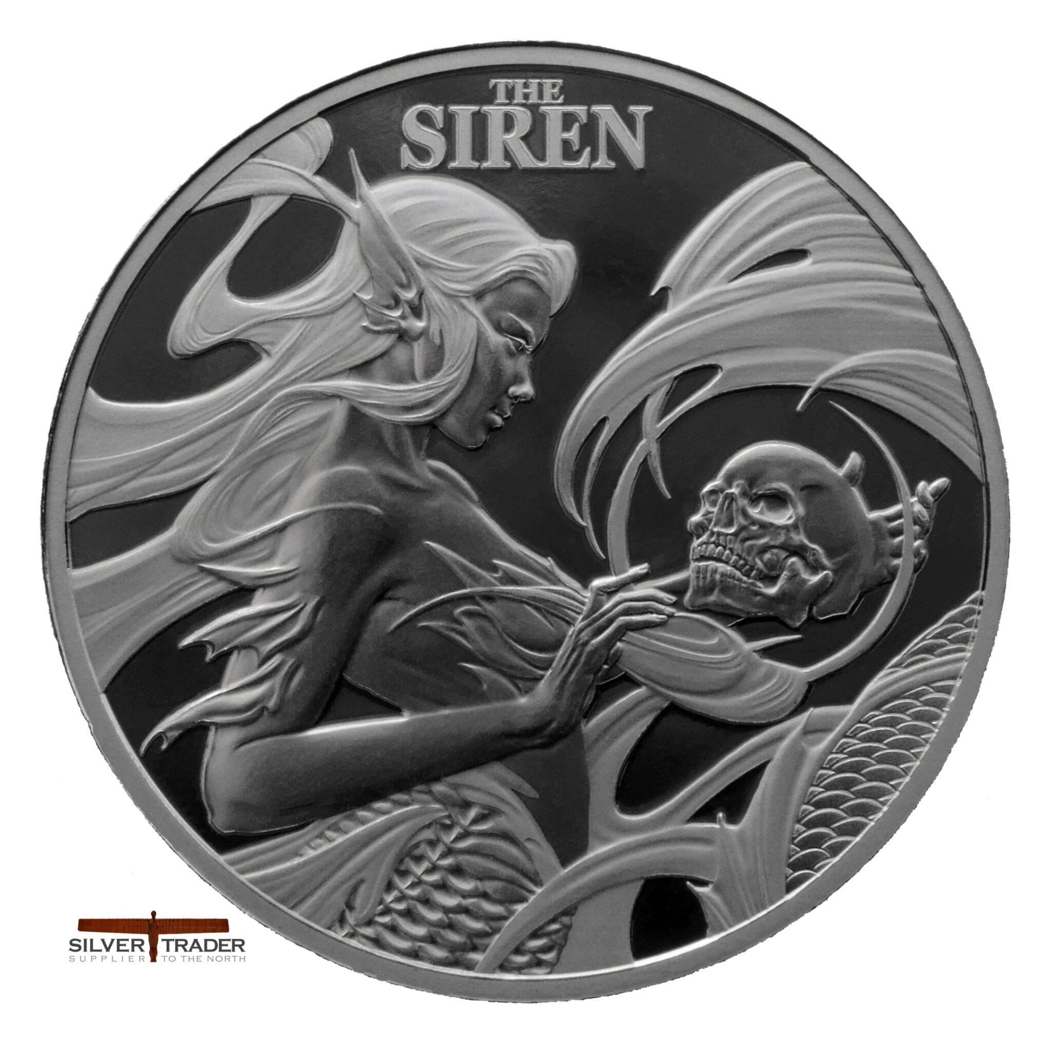 2025 The Siren Mythical Creatures 1oz Silver Bullion Coin