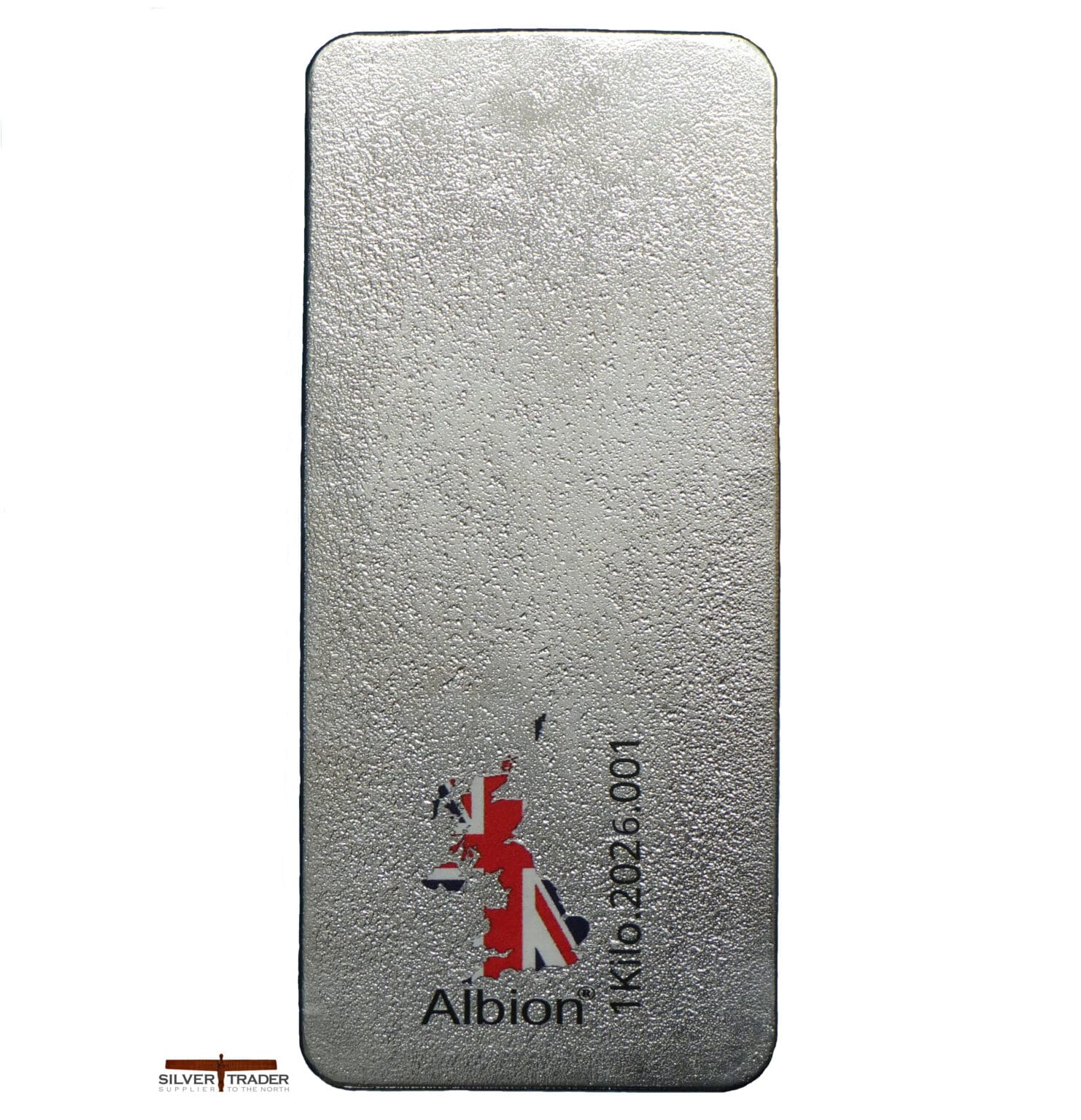 2026 Albion 1 Kilogram Trademarked 999 Silver Bullion Bar