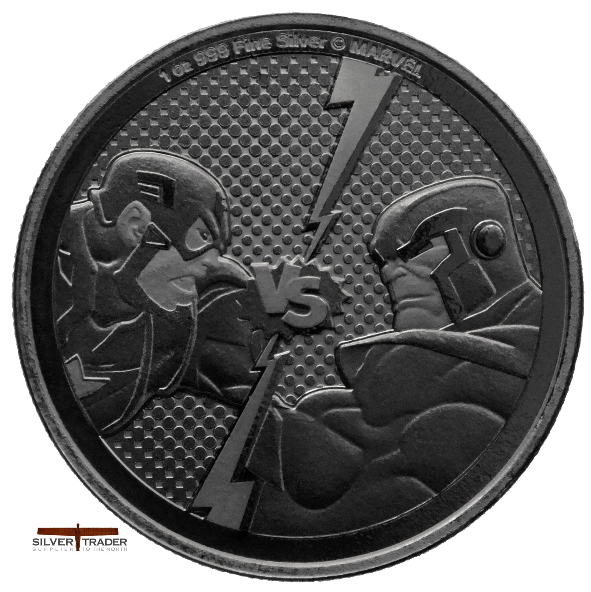 2025 Captain America vs Thanos Marvel 1oz Silver Bullion Coin