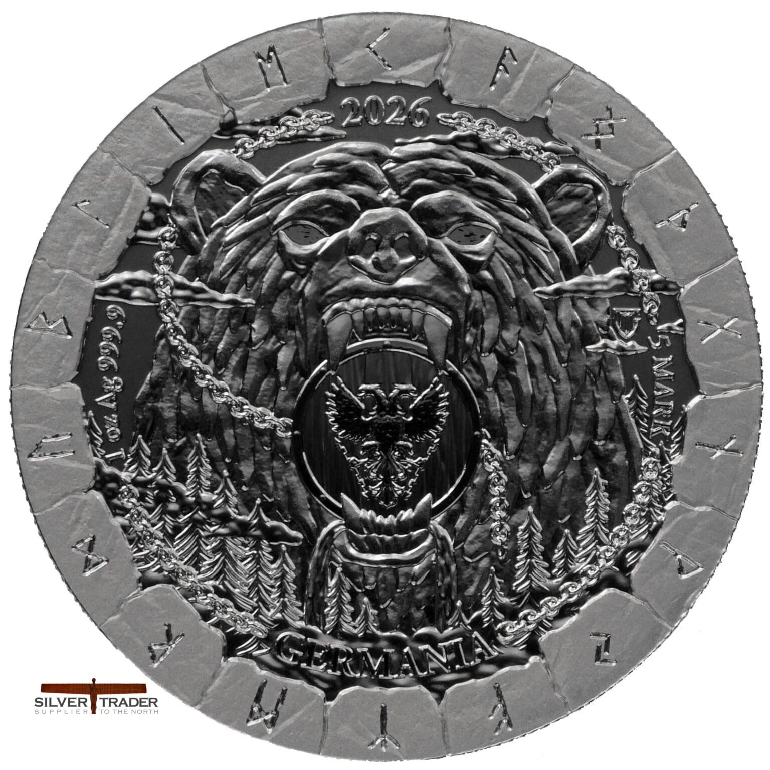 Silver Bullion Coins & Bars - Silver Trader UK